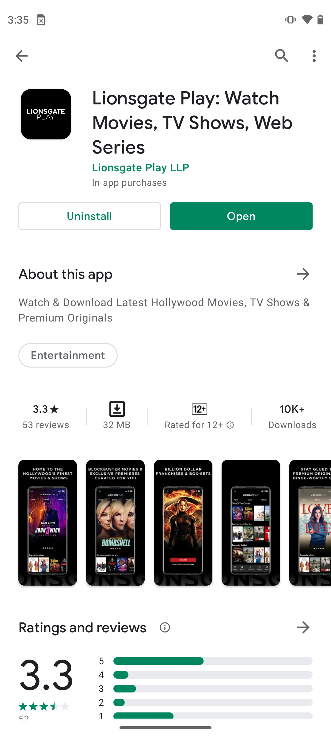 Lionsgate Play launches in India with a promise of ‘High-Budget Premium ...