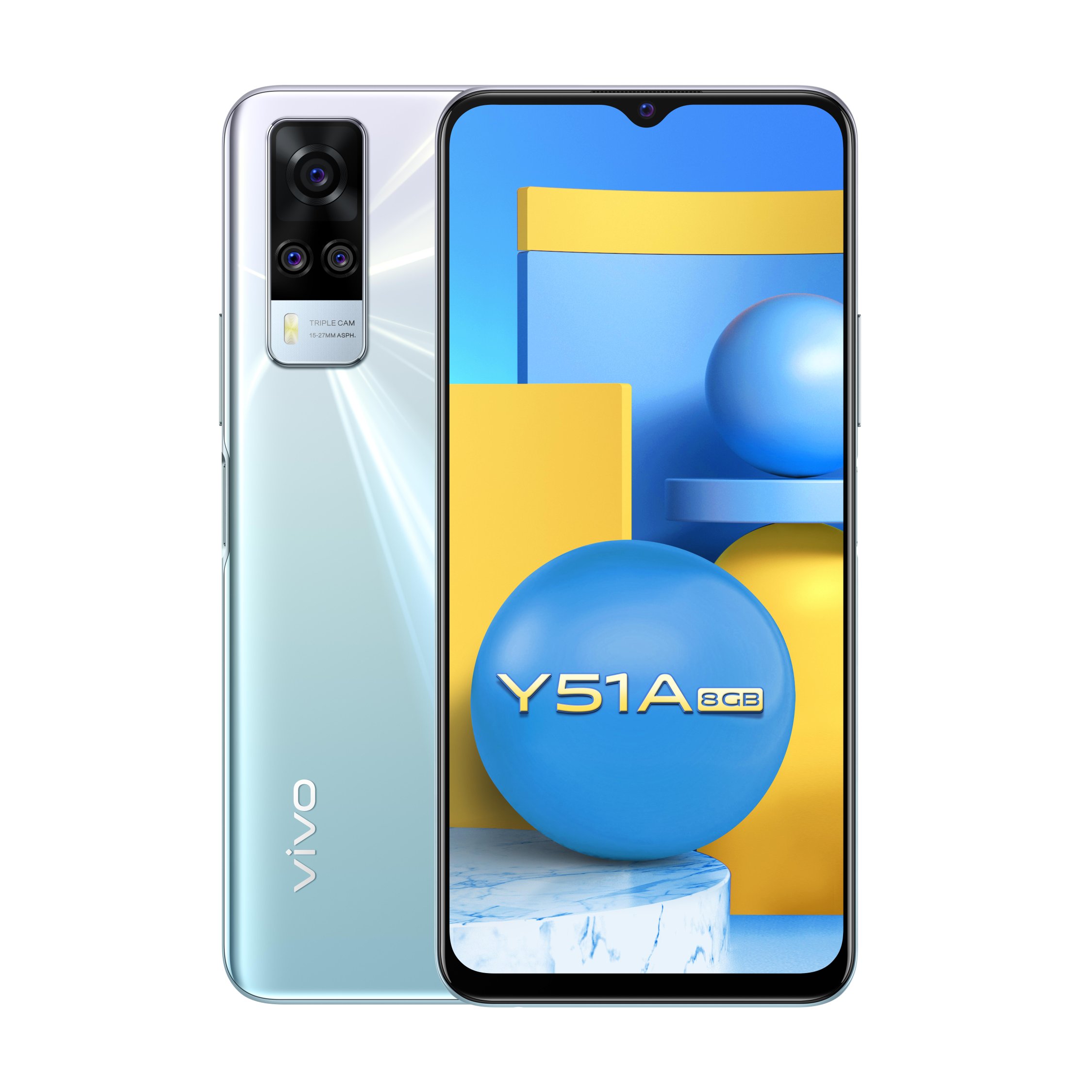 Vivo Y51A with a 5,000mAh battery and 48MP triple camera launched in ...