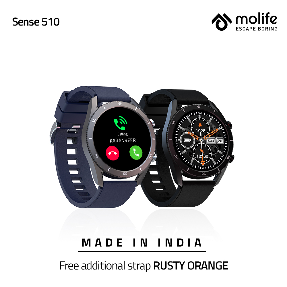 Molife Sense 510 arrives as India's first smartwatch with Dual ...