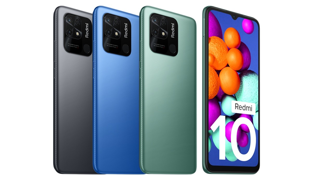 Redmi 10 arrives in India with a 6000mAh battery & dual camera setup on ...