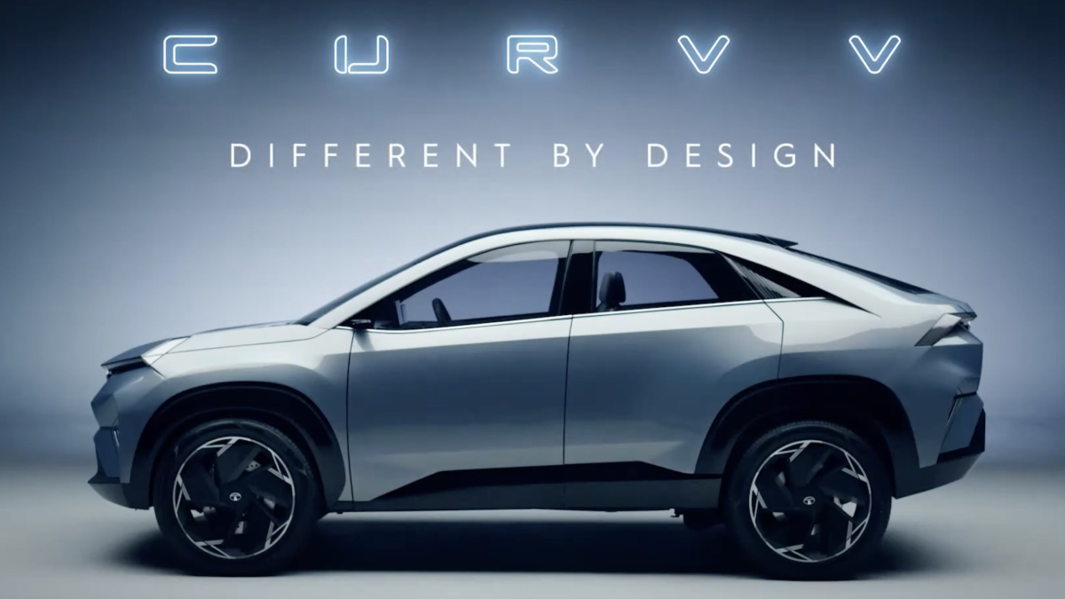Tata Curvv concept SUV car introduced in India; Here's the complete ...