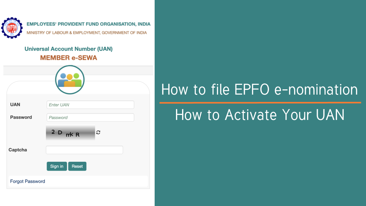 How to file e-nomination on EPF account; How to Activate UAN - Smartprix