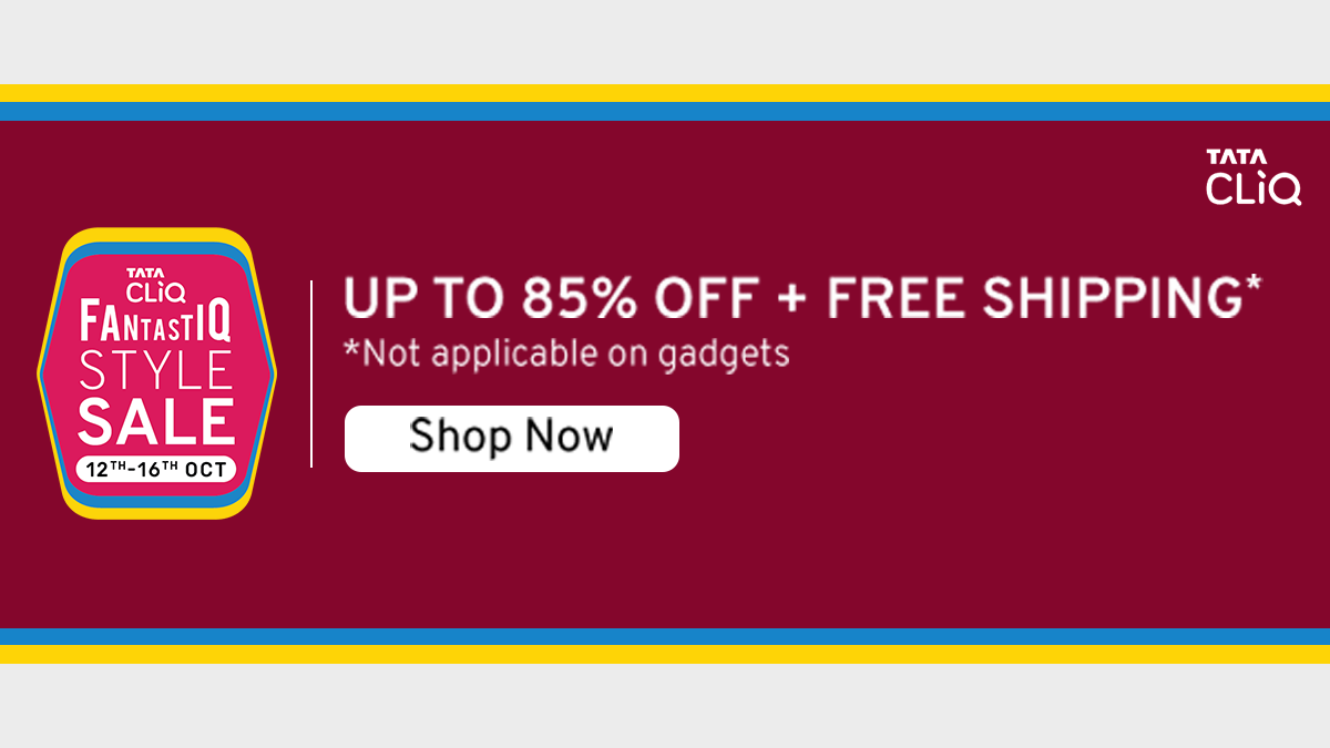 Tata CLiQ FantastiQ Style Sale: Upgrade your festive shopping with Tata CLiQ offers - Smartprix