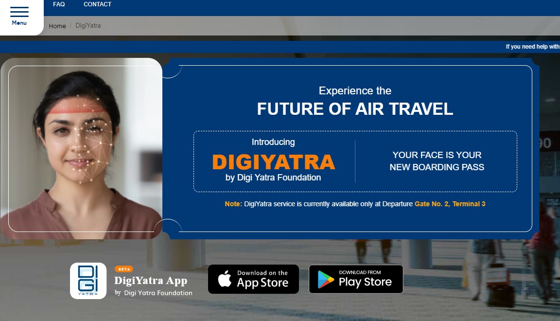 DigiYatra facility launched for three airports in India - Smartprix