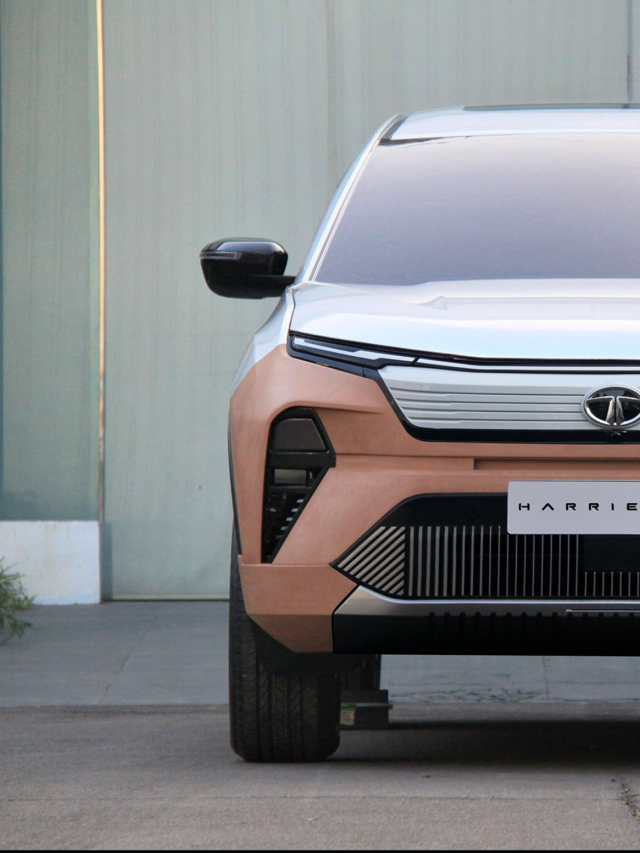 Tata Harrier EV Design Officially Revealed - Smartprix Bytes